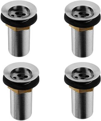 Ibery (Pack of 4)Stainless Steel Waste Coupling for Wash Basin, Drain ...
