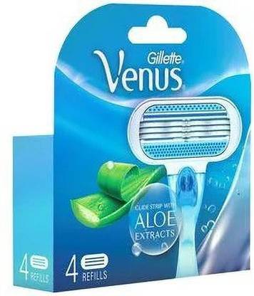 Gillette VENUS ALOE VERA RAZOR CARTRIDGE - Price in India, Buy Gillette ...