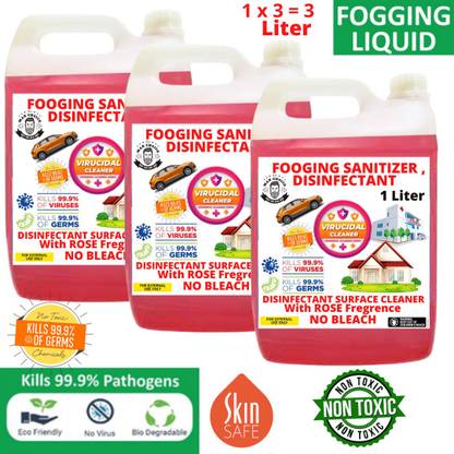 the man choice NEW Disinfectant FOGGER Sanitizer Liquid for FOOGING ...