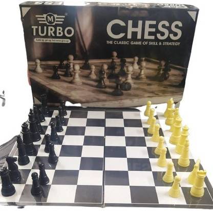 TURBO CHESS BOARD WITH COINS 23 cm Chess Board - Buy TURBO CHESS BOARD WITH COINS 23 cm Chess ...