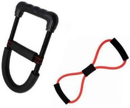 ARMOUR 1 Forearm Wrist Grip With 8shape Resistance Tube Fitness ...
