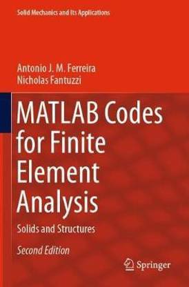 MATLAB Codes for Finite Element Analysis: Buy MATLAB Codes for Finite ...