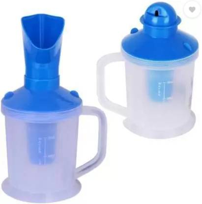 ostak Face, Nose, and Cough Steamer 3 in 1 Plastic Steam Vaporizer ...