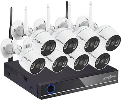 active pixel 1080P 2MP Auto Pair Wireless System 8 Channel HD NVR kit ...