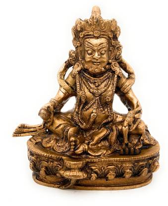 Bhunes Lord Kuber Brass | Lord Kuber Idol | Kuber Statue Vastu | Kubera ...