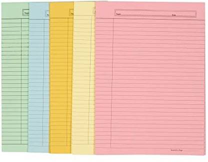 Flipkart.com | dream stationery A4 color Ruled sheets Ruled A4 120 gsm ...