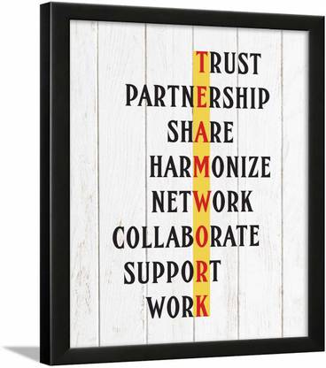 Office Quotes Frames - Motivational Quotes Wall Frames for Office ...