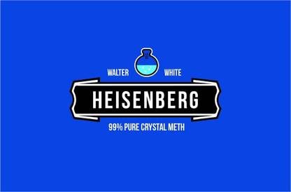 Heisenberg Pure Crystal Meth Breaking Bad Poster Paper Print - Art ...