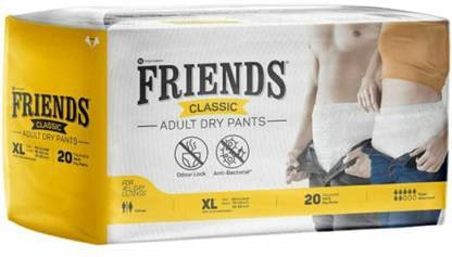 FRIENDS CLASSIC Adult Dry Pants Extra Large-(20 Pieces) XL-(20 Pieces ...