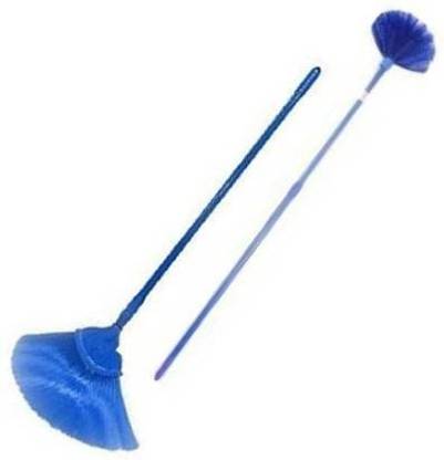 Trimurti Flat & Round Ceiling Jala Cobweb Cleaning Broom BRUSH Pack of ...