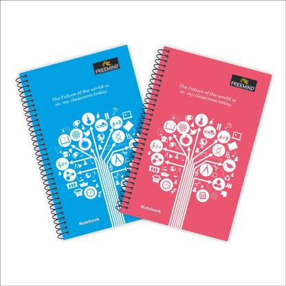 FREEMIND Spiral Regular Notebook Single Line 200 Pages Price in India ...