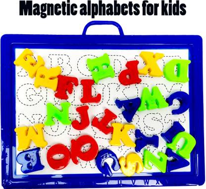 PRIMEFAIR Alphabets Educational Magnet Toys Set for Kids (Multicolor ...