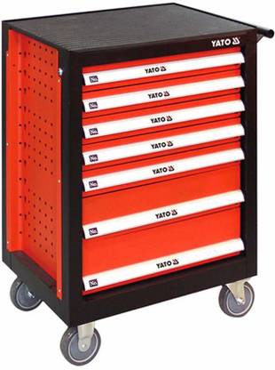 YATO YT-09140 Roller Cabinet 7 Self Lock Drawers|Ball Bearing Slides ...