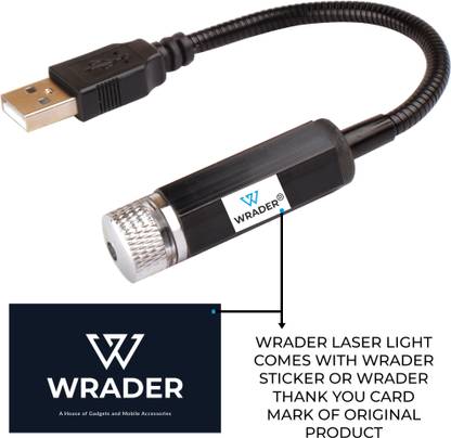 MOOZMOB Laser Light Fancy Laser Light For All Cars, Adjustable Shower ...