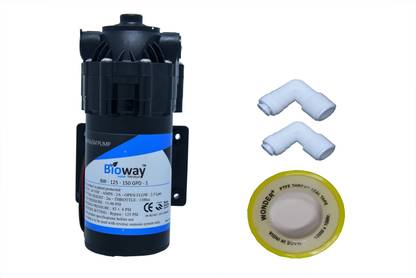 bioway 150GPD RO DIAPHRAGM BOOSTER PUMP COMPITABLE WITH ALL BRAND RO ...