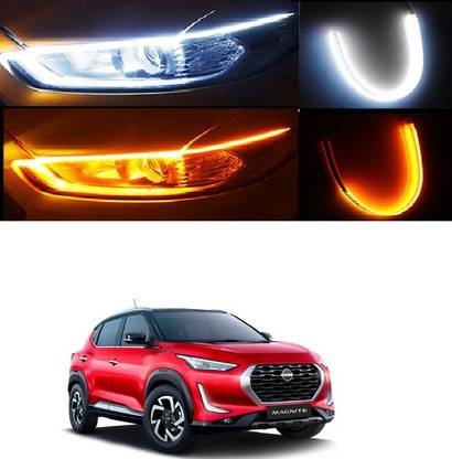 Dream Auto DRL Headlight For Magnite Car Fancy Lights Price in India ...