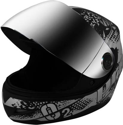 O2 Max Pro Full Face with Scratch Resistant Mercury Visor, Cross ...