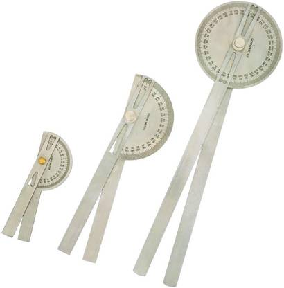 HCG Healthcure generation Stainless Steel Goniometer with Hammer and ...