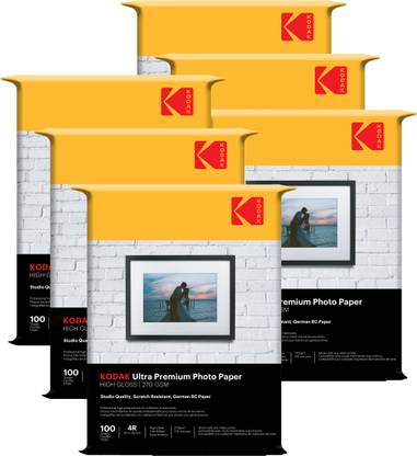Flipkart.com | KODAK 4R (102x152mm) High Glossy Photo Paper Water Proof ...
