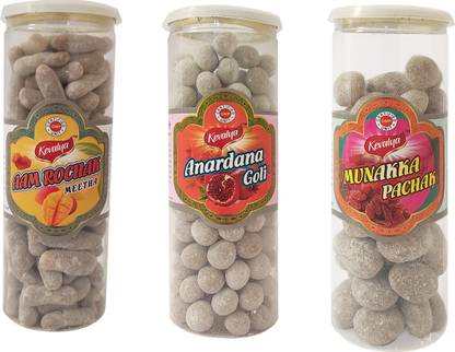 KEVALYA AAM ROCHAK, ANARDANA & MUNAKKAGOLI PACK OF 03 PCS CHURAN |GOLI ...