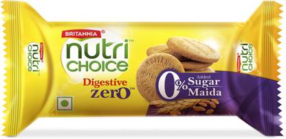 BRITANNIA NutriChoice Zero (No Maida & Zero Added Sugar) Digestive ...