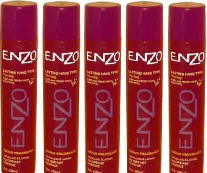 yogo beauty A PACK OF 5 ENZO HAIR STYLING HAIR SPRAY BOTTLES Hair Spray ...