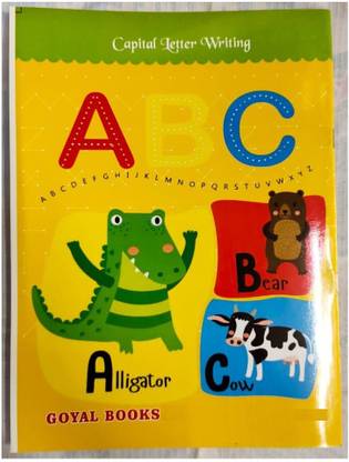 Capital Letter Writing Book For Small Kids: Buy Capital Letter Writing ...