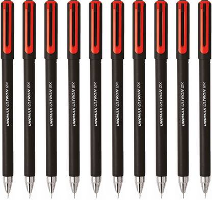 UNOMAX Ultron 2X Red Ball Pen - Buy UNOMAX Ultron 2X Red Ball Pen ...