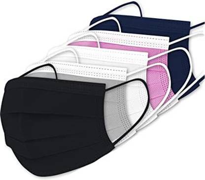 DM SPECIALLY FOR SPECIALIST Multi-Colored Disposable Face Masks 3 Ply ...