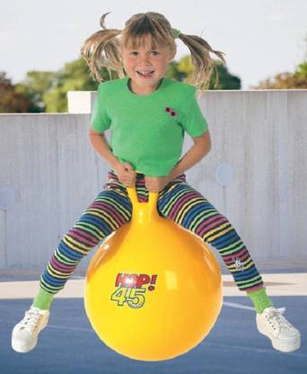 New In Box Yellow Bluey Hopper Ride On Bouncey Ball Kid's Toy Toys ...