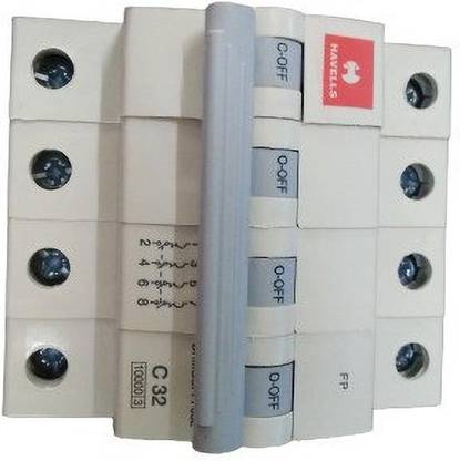 HAVELLS miniature circuit breaker euro ( MCB ) pack of 3 FP MCB Price in India - Buy HAVELLS ...