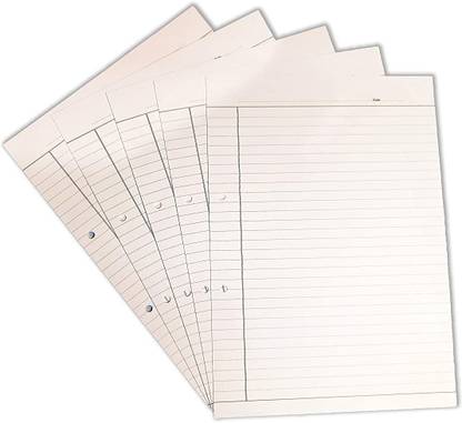 Flipkart.com | LRS One Side Rule and One Side Plain Ruled A4 150 gsm A4 ...