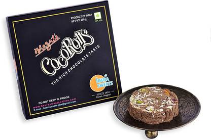 Bhagat's Heera Sweets CocoRolls with Rich Chocolate Taste 250GM PACK OF ...