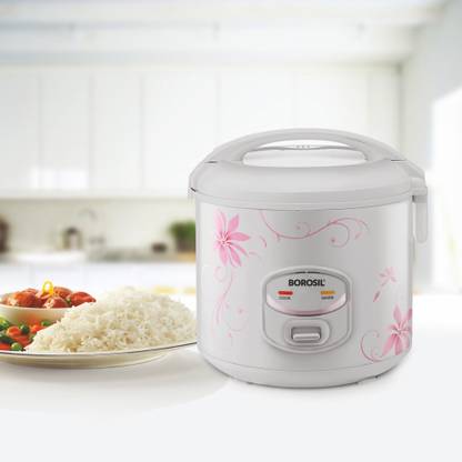 BOROSIL Pronto Deluxe II Electric Rice Cooker Price in India - Buy ...