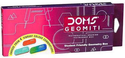 Flipkart.com | DOMS Geomiti Mathematical Drawing Instrument Box Pack of ...
