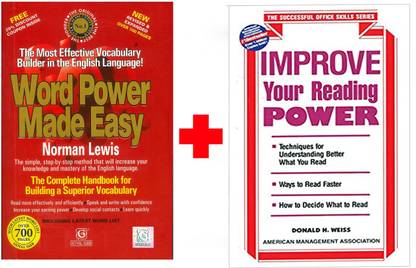 Word Power Made Easy + Improve Your Reading Power: Buy Word Power Made ...