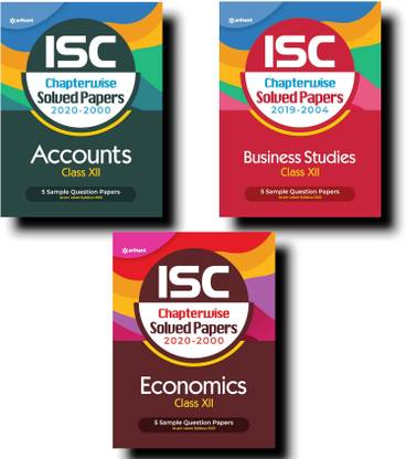 ISC Chapterwise Solved Papers ( Business Studies, Accounts, Economisc ...