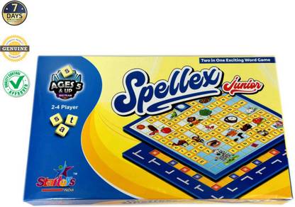 star toys india Spellex JR Premium Board Game Word Games Board Game ...