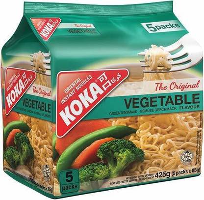 KOKA Original Vegetable Flavour Instant Noodles Vegetarian Price in ...