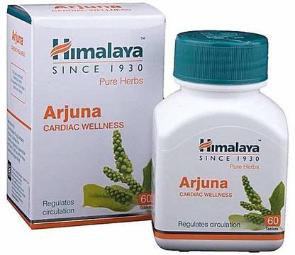 HIMALAYA Pure Herbs Arjuna - 60 tabs Price in India - Buy HIMALAYA Pure ...