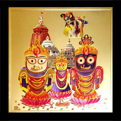 SUNINOW LORD JAGANNATH PHOTO FRAME | KRISHNA JI Religious Frame Price ...