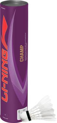 LI-NING Champ - Speed 76 Feather Shuttle - White - Buy LI-NING Champ ...