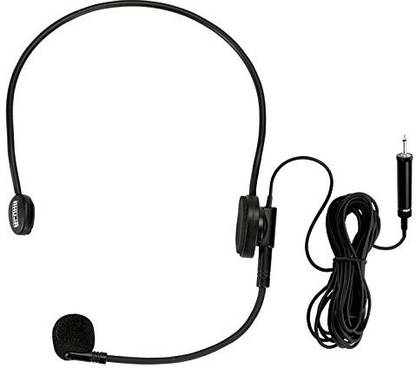 Ahuja HBM-60CC OVER THE HEAD Microphone WITH 3.5 mm jack Indoor PA ...