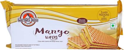 Gourmet's Delite Mango Flavor Wafer (Pack of 6) 75g. Wafers Price in ...