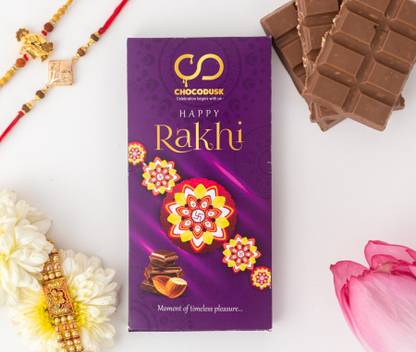 Chocodusk Raksha Bandhan Chocolate Gift - Happy Rakhi Chocolate Gift ...