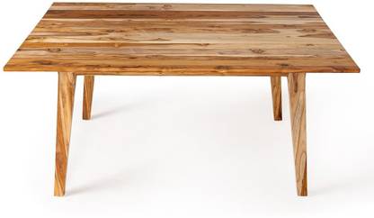 Wakefit Clove Teak Solid Wood 6 Seater Dining Table Price in India ...