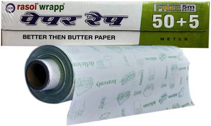 RASOI WRAPP FOOD WRAPPING PAPER ROLL/ROTI WRAP/PAPER FOIL/PAPER WRAP ...