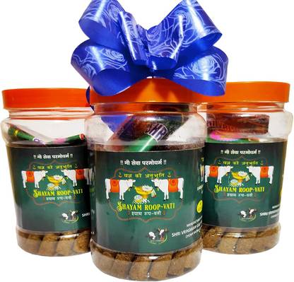 Shri VG VG Shayam Roop-Vati Desi Cow Dung Dhoop batti Sticks with ...