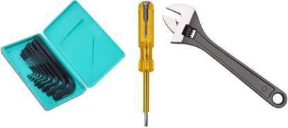 Airfit 9-Pcs Full Hex Allen Key Kit Bolt Spanner Goti Wrench L Shape ...