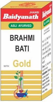 Baidyanath BN Jhansi Brahmi Vati, Swarna Moti Kesar Yukta, 10TAB Price ...